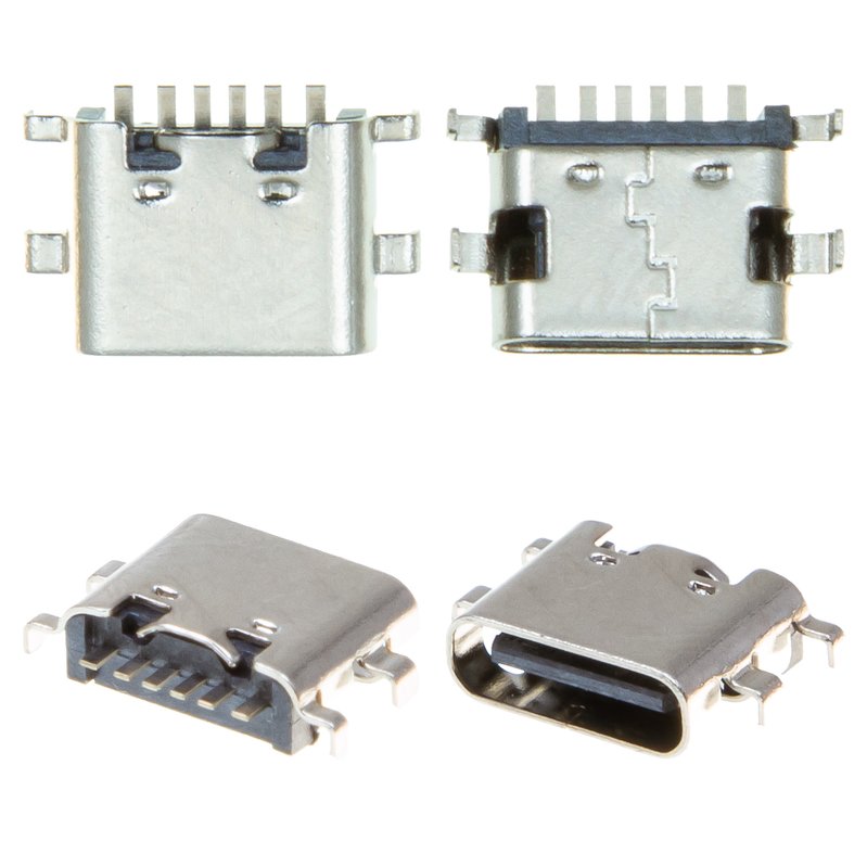 Charge Connector, (6 pin, type 1, USB type C) - GsmServer